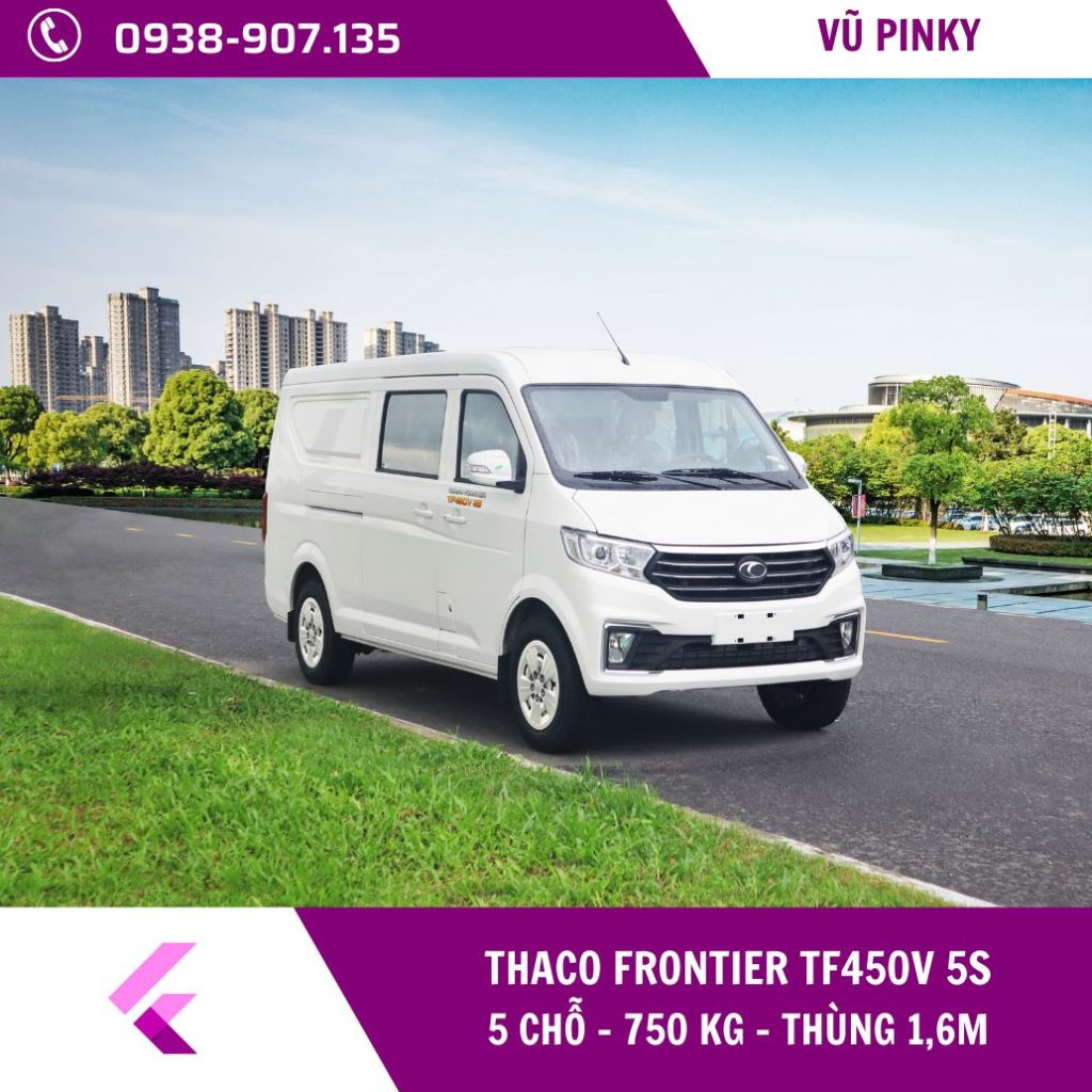 Xe tải Van 5 chỗ Thaco Frontier TF450V 5S